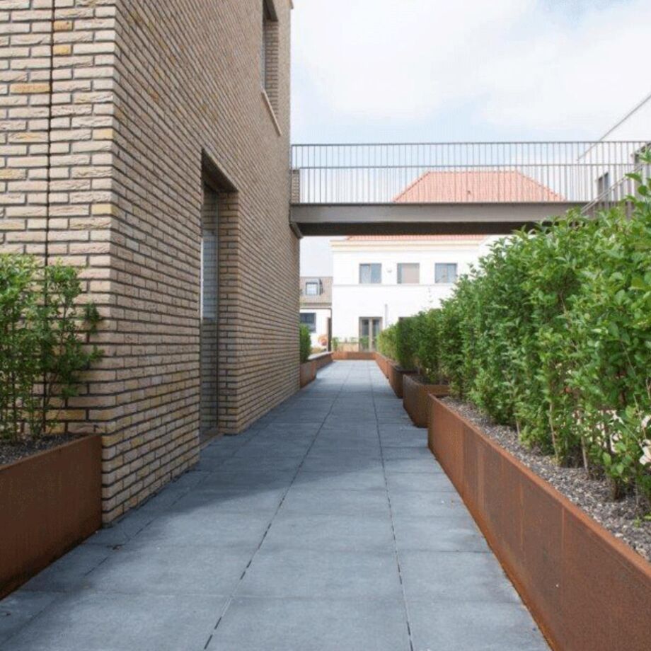 Adezz-Corten Steel-Straight-Retaining Walls