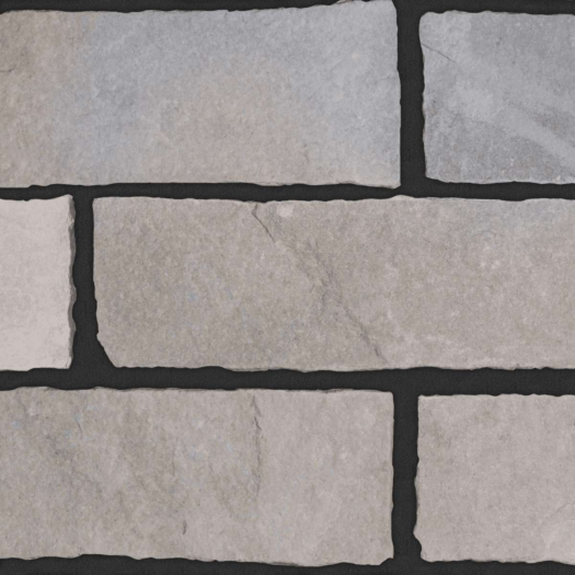 grey stone walling bricks