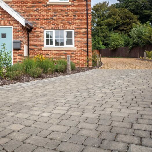 Charcoal & Black - Block Paving & Setts