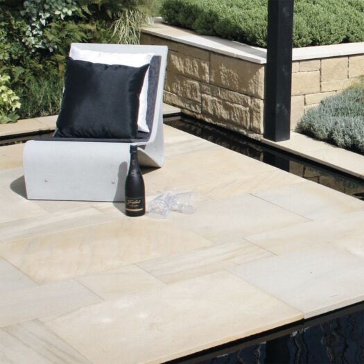 Ivory, Cream Paving Slabs | Buff Paving Slabs | Paving Superstore