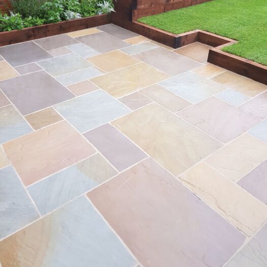 Indian Sandstone Paving Slabs | Cheap | Free UK Delivery