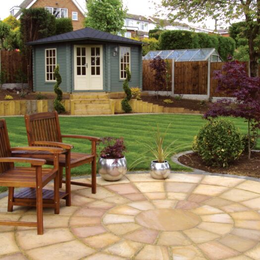 Circular Paving Slabs & Patio Circle Kits | Free UK Delivery