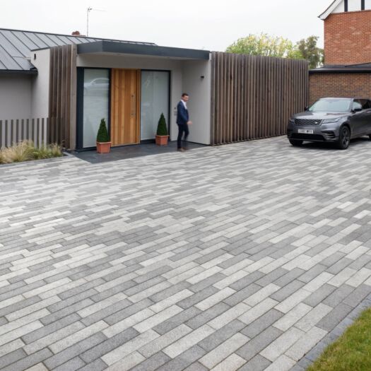 Silver & Grey - Block Paving & Setts