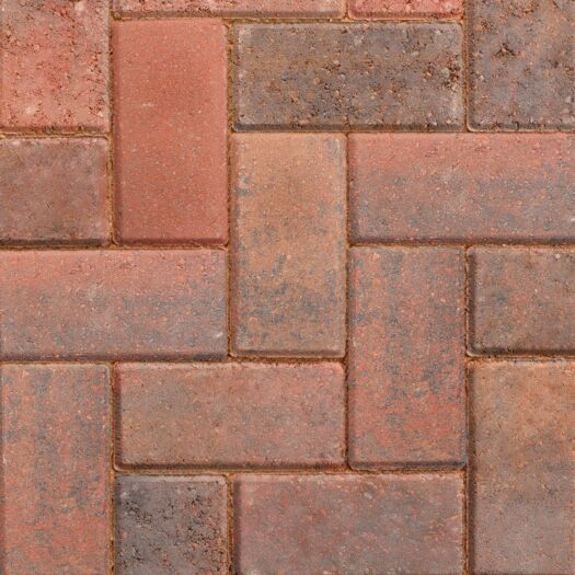 Rose, Brindle & Terracotta - Block Paving & Setts