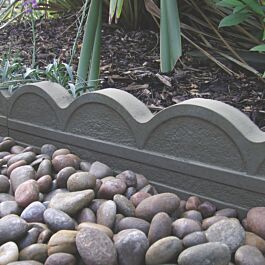 Bowland Stone _ Concrete 'Scallop' Welsh Slate - EDGING