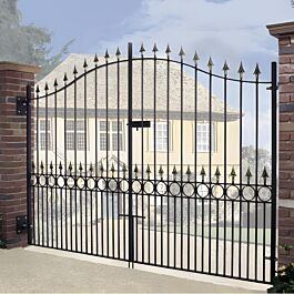 Burbage Balmoral Tall Bow Top Metal Estate Driveway | Paving Superstore