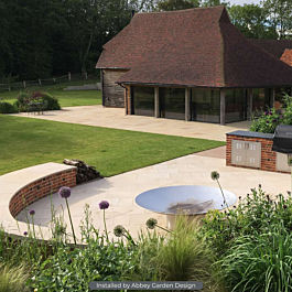 London Stone Sawn Yorkstone Britannia Buff - Paving | Paving Superstore