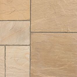 Marshalls Paving Antique Sandstone 'Alverno' Golden Sand Multi-PAVING SLABS
