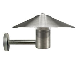 Hunza-Tier Wall Lights Stainless Steel-Garden Lighting