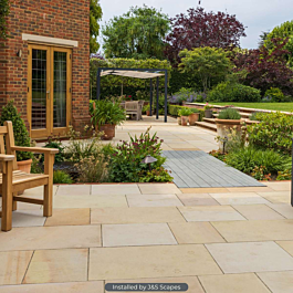 London Stone _ Sawn Sandstone Buff - PAVING SLABS