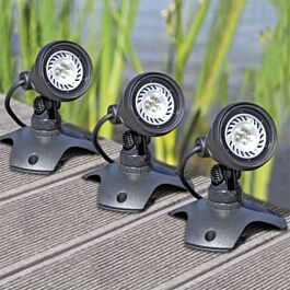 Oase-LunAqua 3 LED Underwater Light Set-Pond Lighting