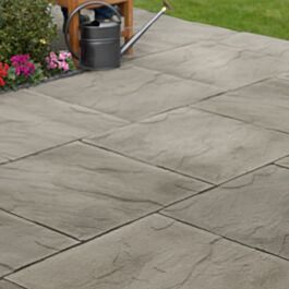 Stonemarket Paving Concrete 'Ryton Riven' Grey - | Paving Superstore