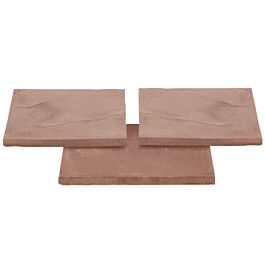 Stonemarket Paving-Manmade 'Ryton Riven'-Red-PAVING SLABS