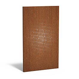 Adezz Corten Steel - Decorative Wall Panel - Sphere - | Paving Superstore