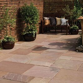 Bowland Stone Riven Sandstone 'Natural Stone' Sunset | Paving Superstore