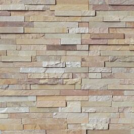 Paving Superstore _ Riven Sandstone 'Ideal Range' Mint Fossil - WALL ...