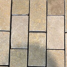 Paving Superstore _ Riven Limestone 'Select Range' Yellow - BLOCK PAVING